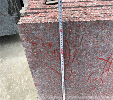 South Africa Red Granite Stone Slabs Corrosion Resistant Design