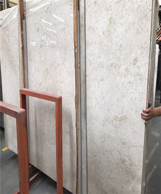 White Rose Marble Slab Countertops / Marble Tile Kitchen Countertops