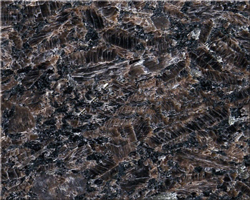 Imperial Granite Stone Tiles , Black Granite Bathroom Floor Tiles