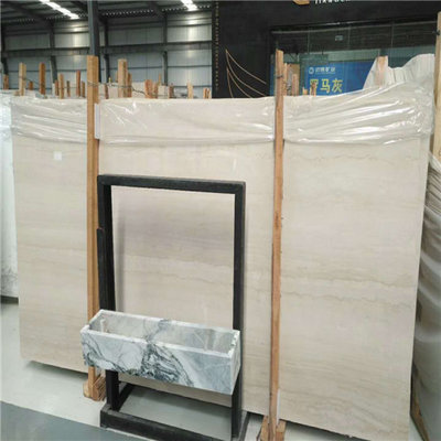 Rome Wood Grain Marble Natural Stone Tiles Unique Design OEM Service
