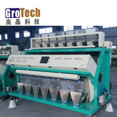 China Rice Color Sorter Machine with large capacity and third sorting design supplier