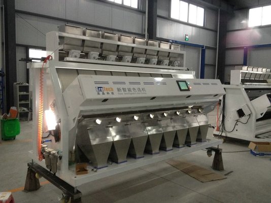 Rice Color Sorting Machine with large capacity and third sorting design supplier
