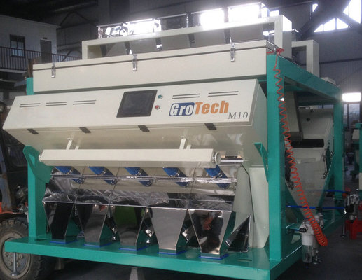 CCD Rice Color Sorting Machine ,10 chute,640 channel,Máquina que clasifica del arroz supplier