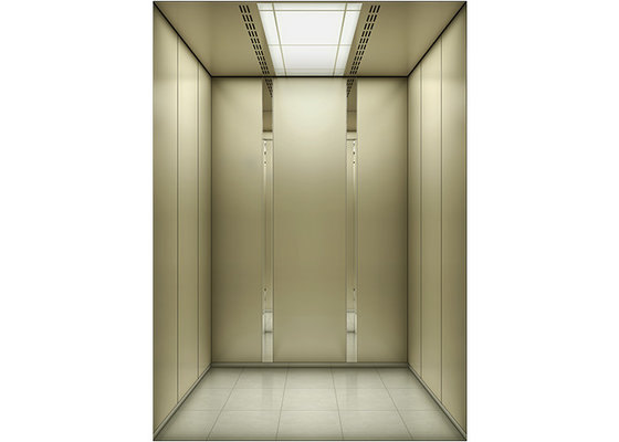 Construction saving VVVF control mini machine room elevator