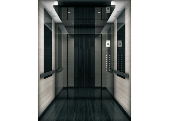 Guangri High Speed Elevator 1050kg Capacity  Overall serial communication technology
