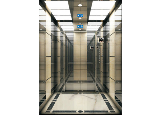 ISO9001 High Speed Elevator Smart teriminal travel reduction design