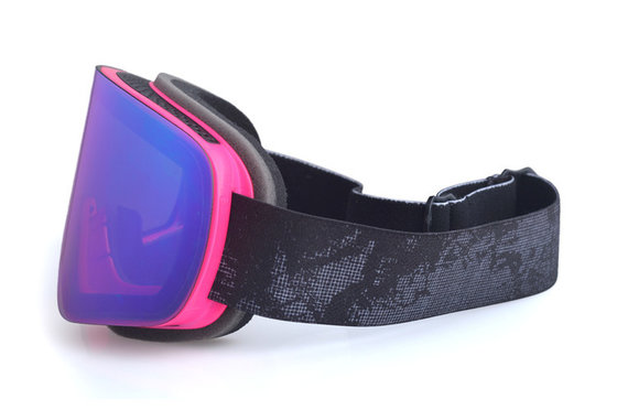 2017 new winter wholesale fancy design adults ski goggles with blue colors