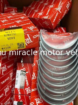 con-rod bearing  4D94E    REPLACE KOMATSU YANMAR  con-rod bearing  4D94E   main bearing