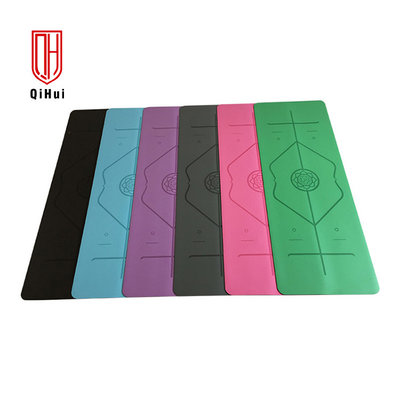 5mm Thickness Rubber Gym Yoga Mat Soft Surface Strong Anti Skid Performance