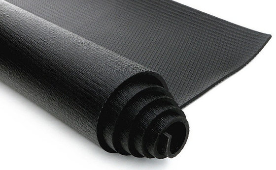Black / Blue / Red Travel Padded Yoga Mat , 3200g / 2700g Thick Workout Mat