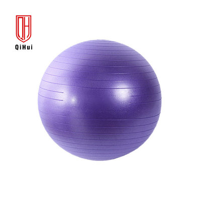 Inflatable Exercise Gym Yoga Ball Customized Color Surface Spiral Pattern