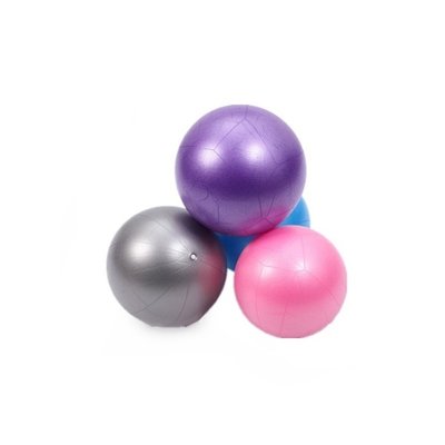 Matte Pilates / Straw Gym Yoga Ball Anti Sweat High Durability Multi Color