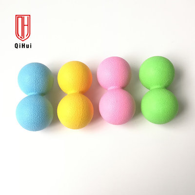 Body Building TPE Fascia Ball , Hand Back Lacrosse Sports Massage Ball