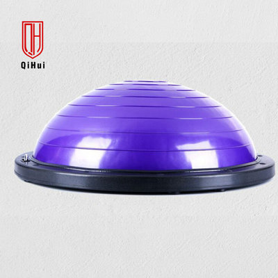 Rich Color Hemisphere Half Circle Workout Ball , Wave Speed Semi Circle Gym Ball