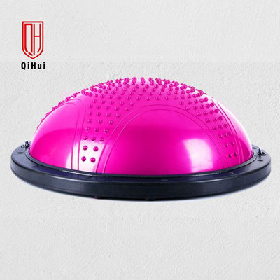 Rich Color Hemisphere Half Circle Workout Ball , Wave Speed Semi Circle Gym Ball