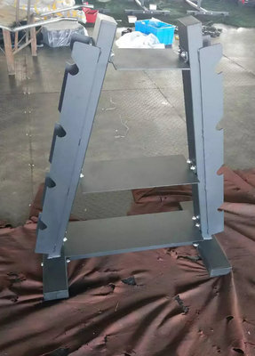Dumbbell Storage Rack Gym Trainer Machine Custom Color Fitness Equipment