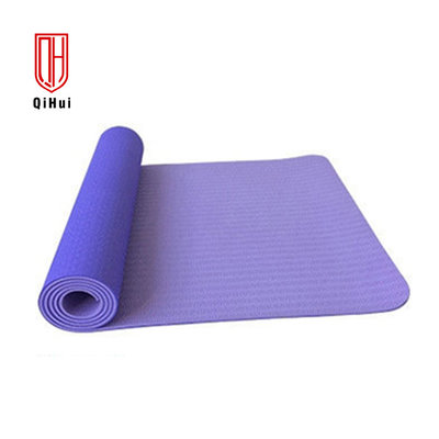 Colorful 5mm Rubber Yoga Mat , Fitness Custom Thick Exercise Mat Eco Friendly