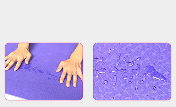 High Density PTE Gym Yoga Mat At Home Use 183 * 61 Size CE Certification