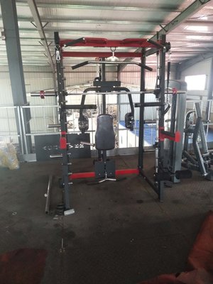 Q235 Steel Gym Sports Equipment Two Layer Electrostatic Powder Coating Surface