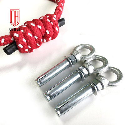 Fitness Gym Yoga Equipment Polyester Cotton Rich Color Yoga Wall Rope Set