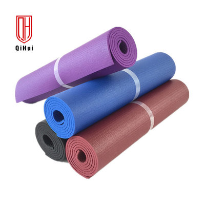 High Strength Gym Yoga Equipment PER Yoga Mat Front Unique Orange Peel Texture