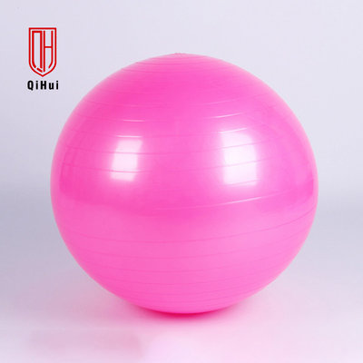 65cm Inflating Exercise Ball For Beginners , Muscles Relaxation Pilates Fit Ball
