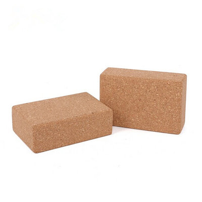 Auxiliary Breathable Yoga Block Brick Delicate Touch Clearly Visible Wood