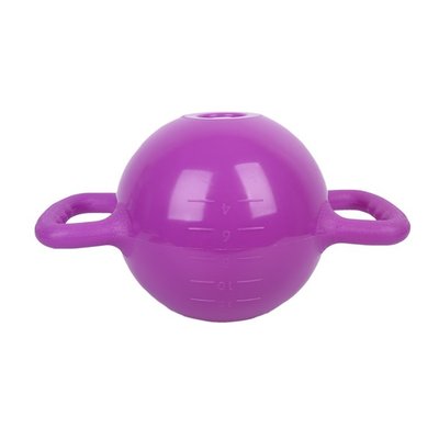 Water Injection Purple Kettlebell , Gym Training 10 Pound Kettlebell