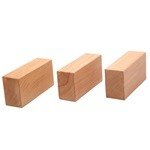 Non Slip Yoga Block Brick Natural Color Eco Friendly Custom Logo Printed