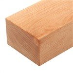 Non Slip Yoga Block Brick Natural Color Eco Friendly Custom Logo Printed