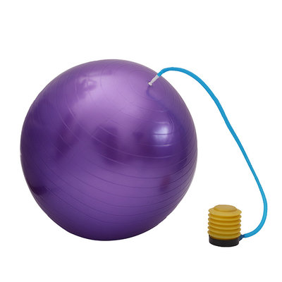 Anti Burst Gym Exercise Balance Ball ,  65cm Pilates Exercises To Do On A Yoga Ball