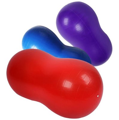 Fitness Eco Friendly PVC 45cm*90cm Peanut Yoga Ball