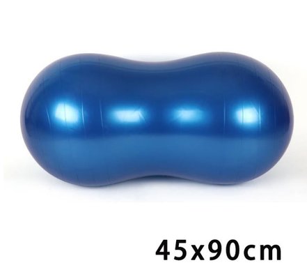 Exercise 45cm*90cm Peanut Massage PVC Yoga Balance Ball