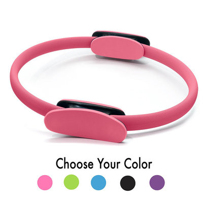 39*5.5cm Circle Pilates Resistance Ring With Handle