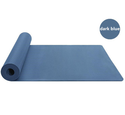 183*61cm Fitness Thickness 6mm TPE Non Toxic Yoga Mat