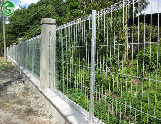Cheap price decorative flower garden fencing panels welded wire brc security fence