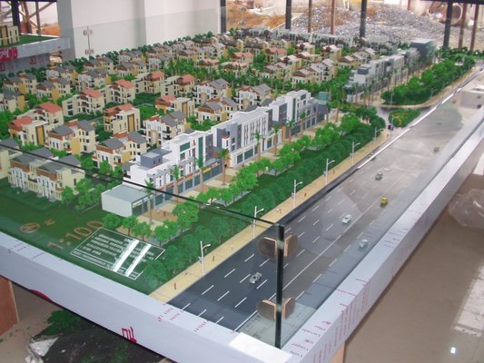 Construction & Real Estate Villa Miniature 3d Building Model, 3d scale building model