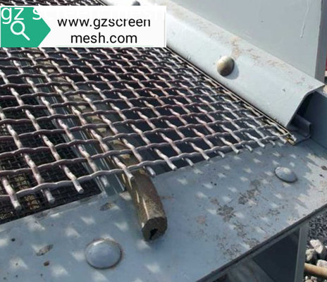 aggregate screen wire mesh/wire cloth as wear parts of screen and crusher supplier