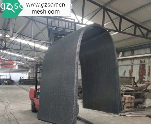 heavy duty screen mesh with sheath metal hooks of slot opening for screening and crushing supplier