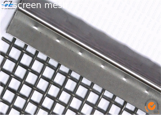hooked metal screen mesh of 65Mn high carbon steel metal sheet for screening and crushing wear parts supplier
