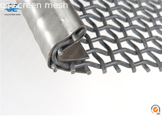 red paint heavy duty wire mesh screen with size of 2000x3000mm for Saudi Arabia high quality 65 Mn lower price supplier