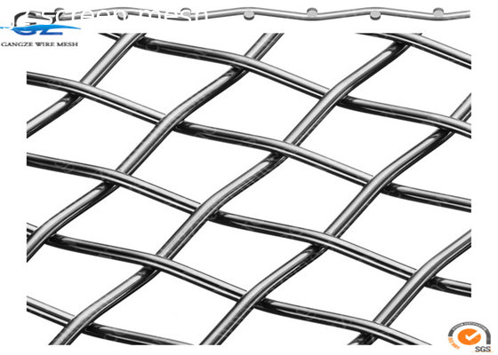 heavy duty crimped wire cloth made in China for Metso screen material 65Mn high quality for exportation supplier