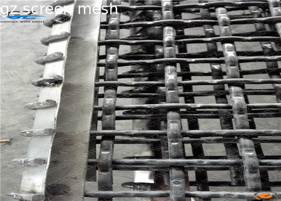 flat top high carbon steel mesh with high accuancy durable longer screening life time for Metso powerscreen supplier