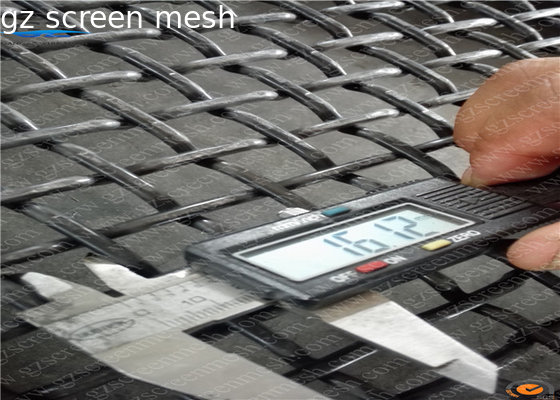 heavy duty rock screen mesh for shale shaker screen with hooks and shroud edge supplier