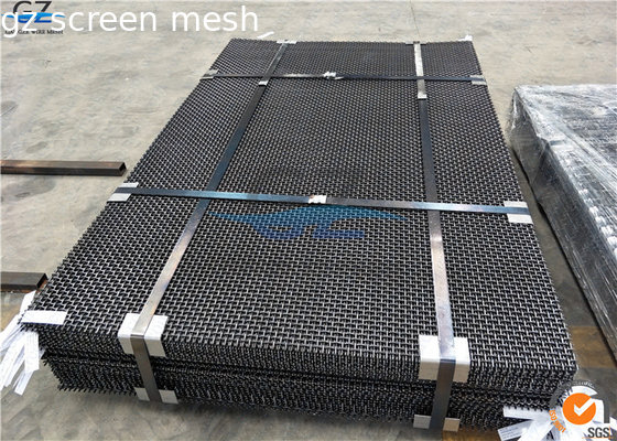 high carbon steel wire mesh woven wire cloth for mining quarry aggregate rock stone concrete asphalt supplier