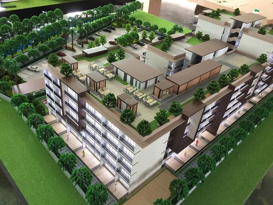 1/75 scale residential physical scale model for sale marketing