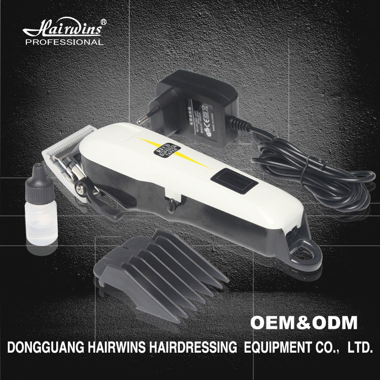 2017 new battery hair clipper professional hair cutting machine salon equipment for men