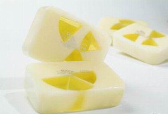 Organic Soap Lemon Oil Fancy Hand Soap For Oily Skin In Yellow
