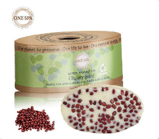 Herbal Solid Lotion Massage Bar / Handmade Organic Body Lotion