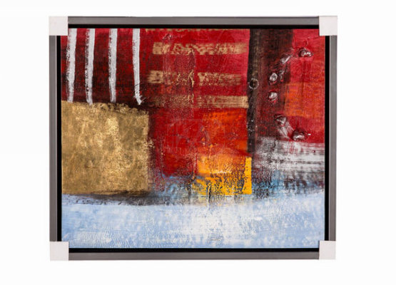 Artworks Framed Handmade Abstract Oil Painting On Canvas , 50x60cm